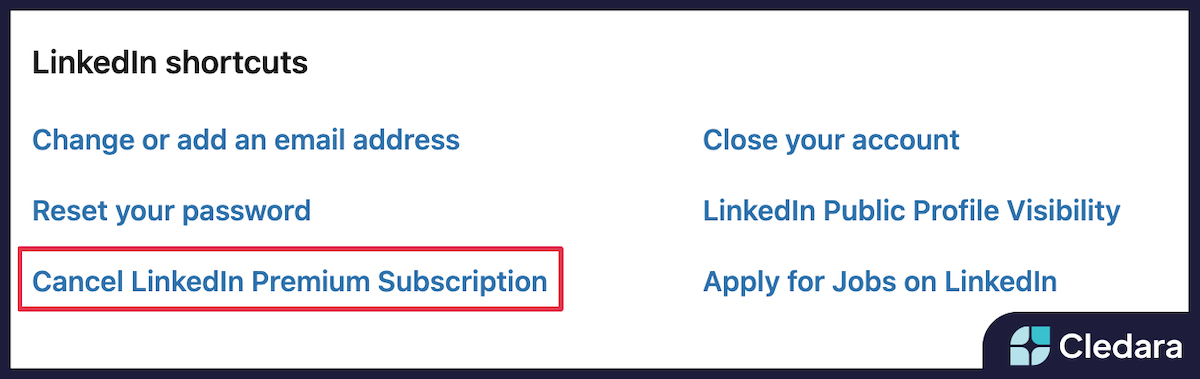 How to Cancel LinkedIn Premium Subscriptions | Cledara